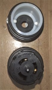 CS8264C 50A 250V AC, 2pole 3 Wire, Female Connector ...