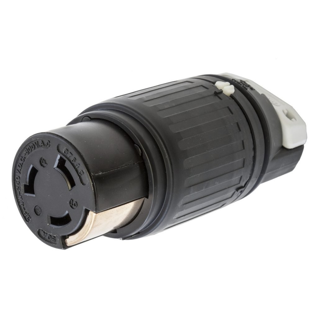 Twist Lock 50A 3 Pole Female Plug - PlugsandConnectors.com